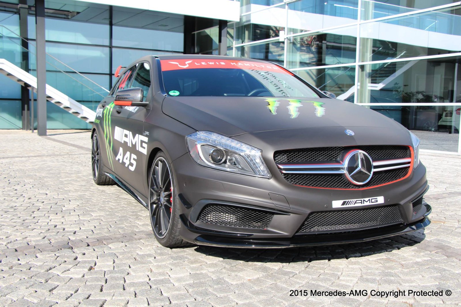 Lewis Hamilton's custom Mercedes A45 AMG - The Supercar Blog