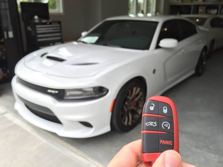 Charger Hellcat Key Fob comes with "Panic" Button - The Supercar Blog
