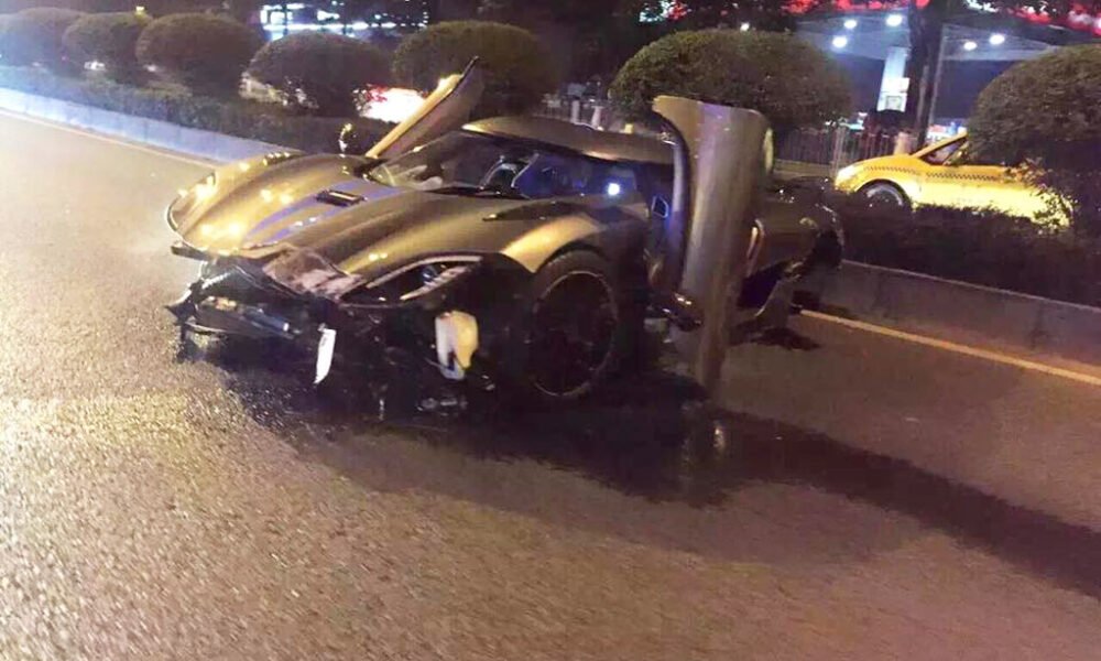 Rare Koenigsegg Agera R Supercar Crashes in China - The Supercar Blog