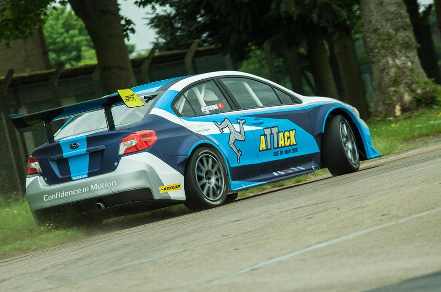 Modified Subaru WRX STI Smashes Isle of Man TT lap record - The ...