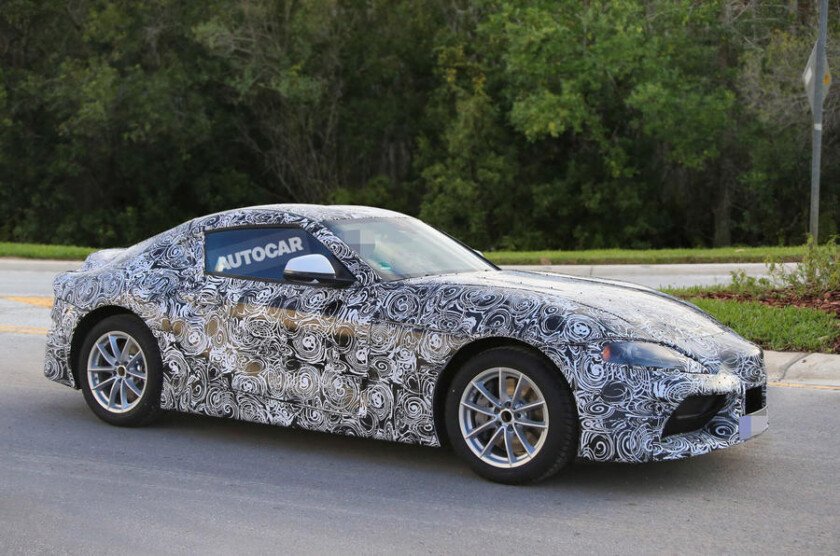 SCOOP: All-New Toyota Supra MkV Spotted - The Supercar Blog