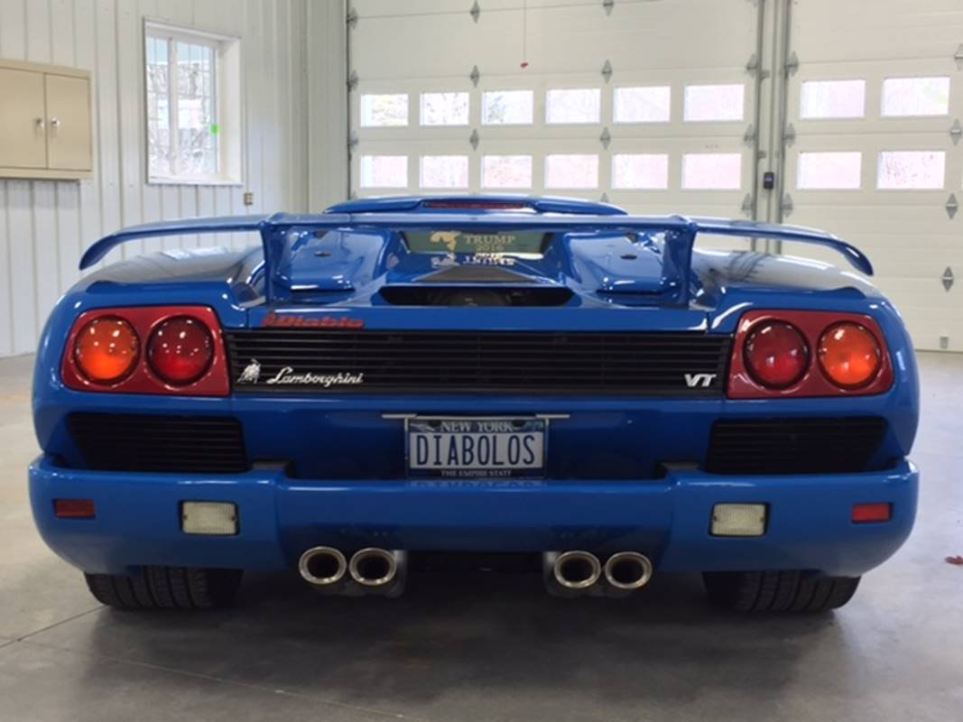 Donald Trump's Lamborghini Diablo Roadster For Sale on eBay - The ...