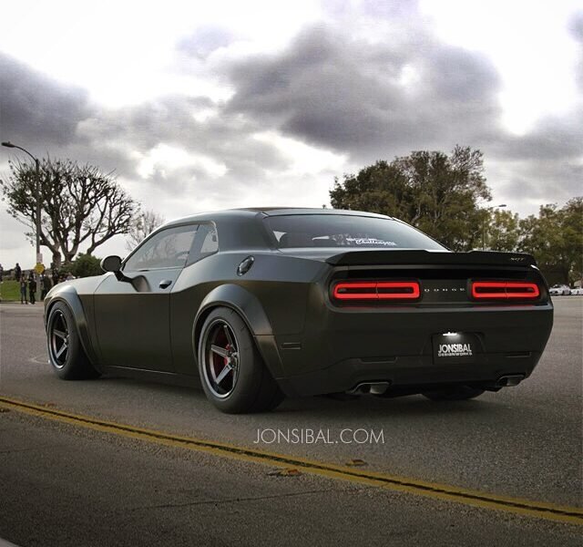 This Dodge Challenger Demon Rendering Should be pretty Accurate - The ...