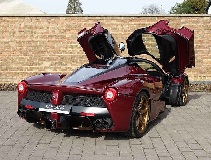 Stunning Burgundy Ferrari LaFerrari For Sale in the UK - The Supercar Blog