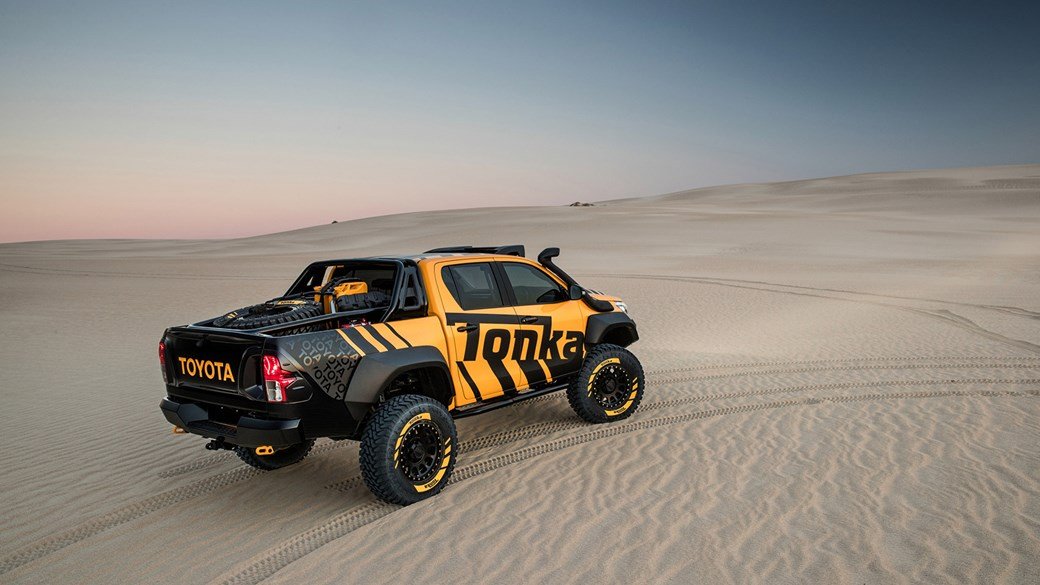 Toyota Hilux Tonka Concept is a Tonka Toy For Grown ups - The Supercar Blog