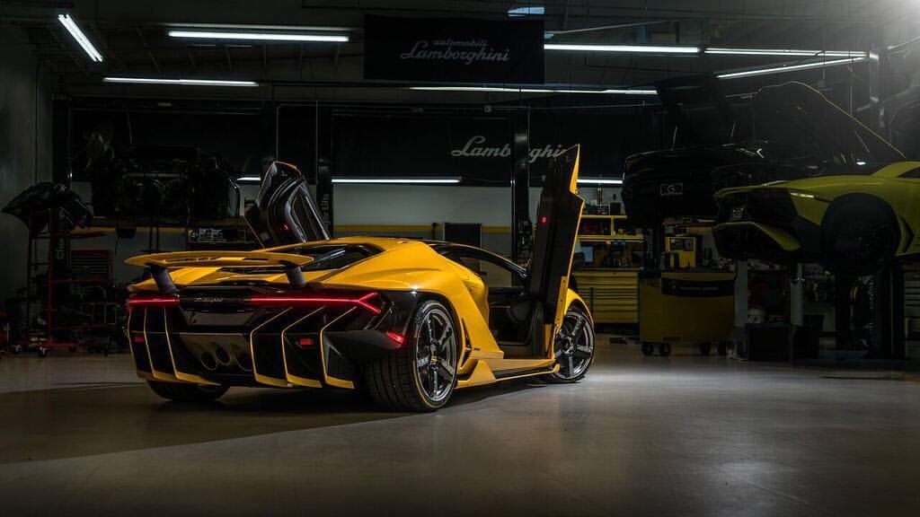 Yellow Lamborghini Centenario Delivered in Beverly Hills, USA - The ...