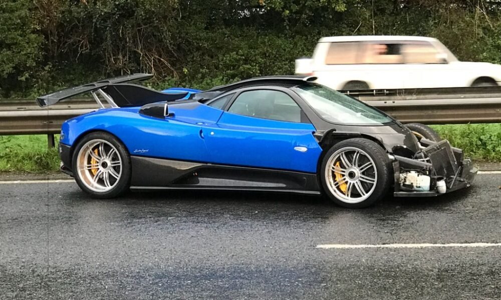 One-off Pagani Zonda PS Crashed in the UK - The Supercar Blog