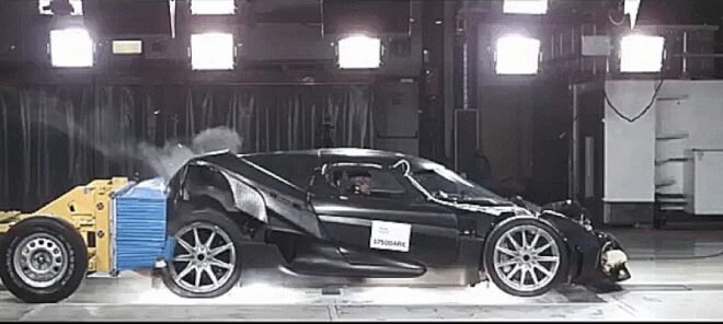 Koenigsegg Regera crash test is mildly painful to watch - The Supercar Blog