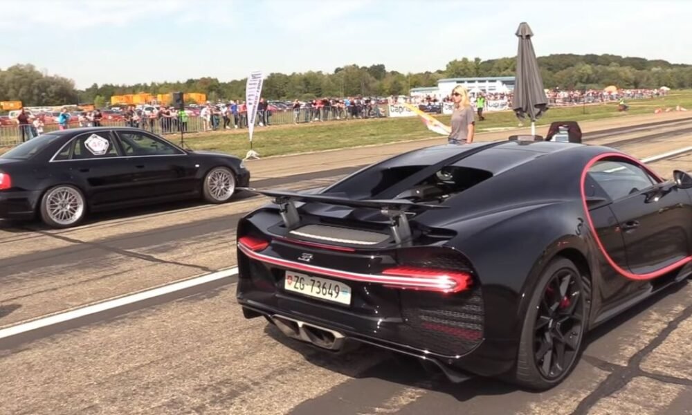 David vs Goliath: Audi S4 vs Bugatti Chiron - The Supercar Blog