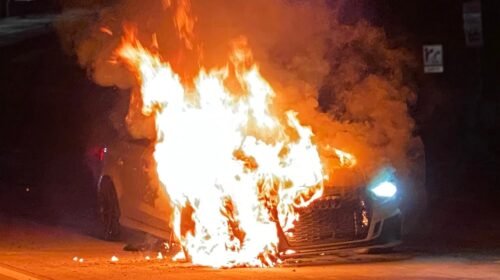 VIDEO: 1100HP Audi RS3 Burns to the Ground in Denver - The Supercar Blog