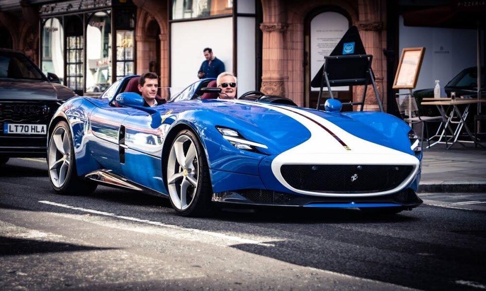 A Stunning Ferrari Monza SP2 Delivered in London - The Supercar Blog
