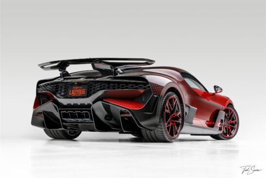 Studio shots of the stunning Bugatti Divo 'Ladybug' - The Supercar Blog