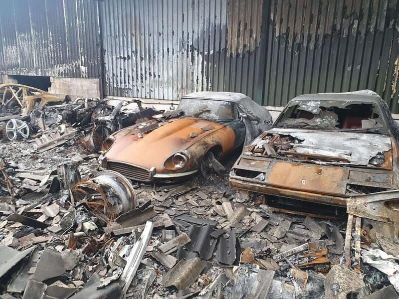 Millions of dollars worth of Supercars and Classics destroyed in Fire ...