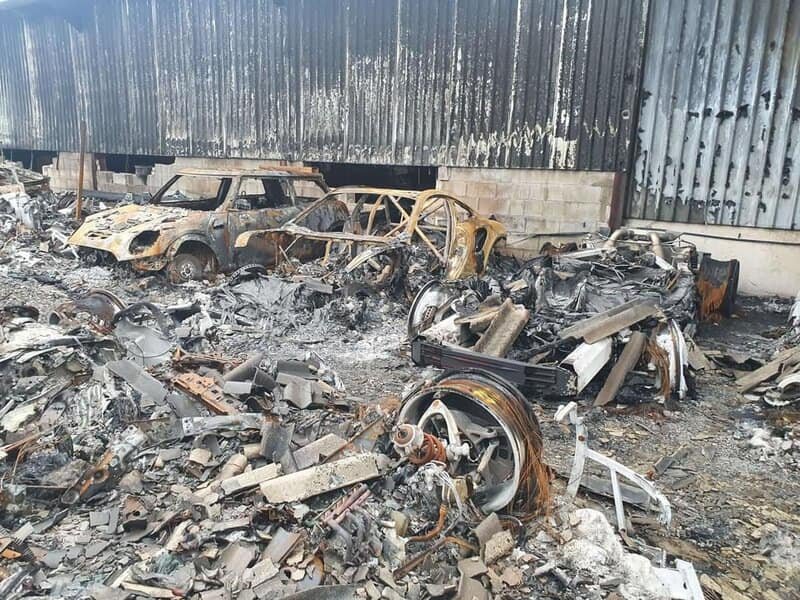 Millions of dollars worth of Supercars and Classics destroyed in Fire ...