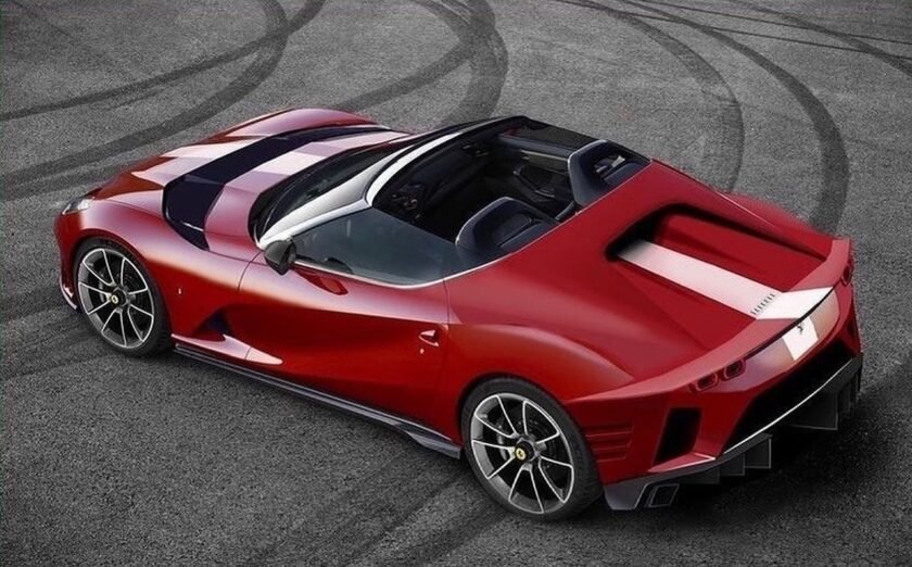 Ferrari 812 GTO Aperta "Versione Speciale" might look like this - The ...
