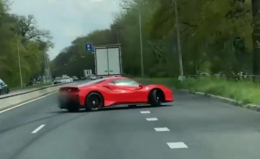 Ferrari 488 Pista crash caught on camera in the Netherlands - The ...