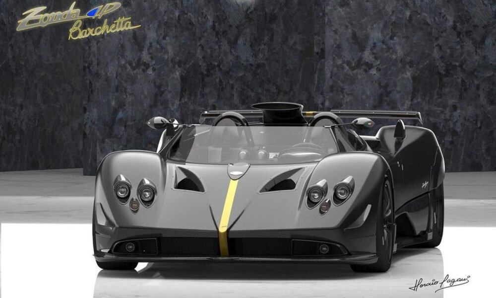 Ultra rare Pagani Zonda HP Barchetta headed to TopCar Design's garage ...