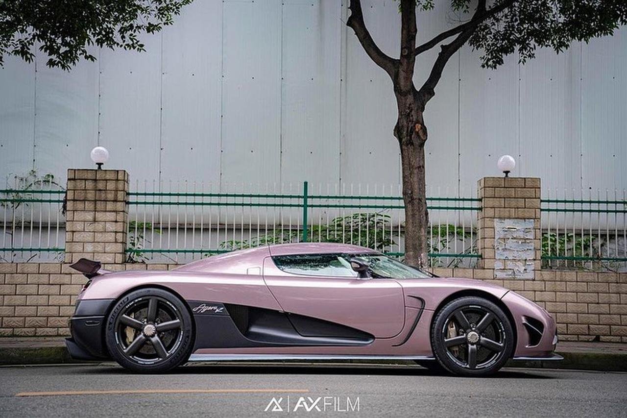 Pink Koenigsegg Agera R was inspired by the Chiron Sport 'Alice' - The ...