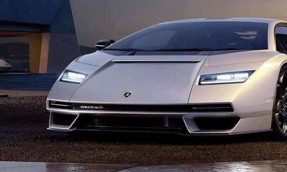 Concept De Lamborghini Countach Redesigned Lamborghini Countach EV As