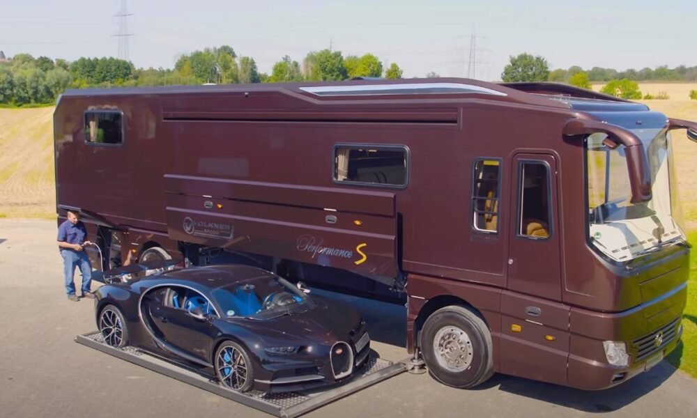 $2.4 Million Volkner motorhome comes with a Bugatti Chiron - The ...
