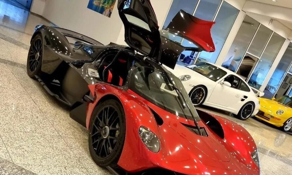 Hyper Red Aston Martin Valkyrie delivered in Austria - The Supercar Blog