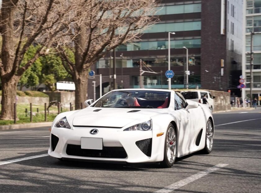 Ultra-rare Lexus LFA Roadster spotted in Japan - The Supercar Blog