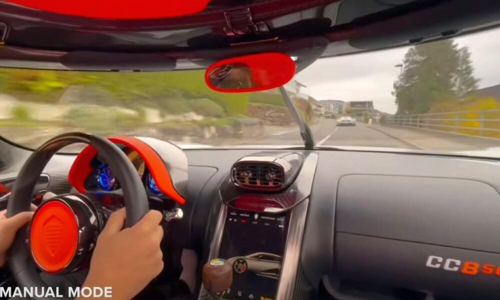 First passenger ride in a Koenigsegg CC850 hypercar - The Supercar Blog