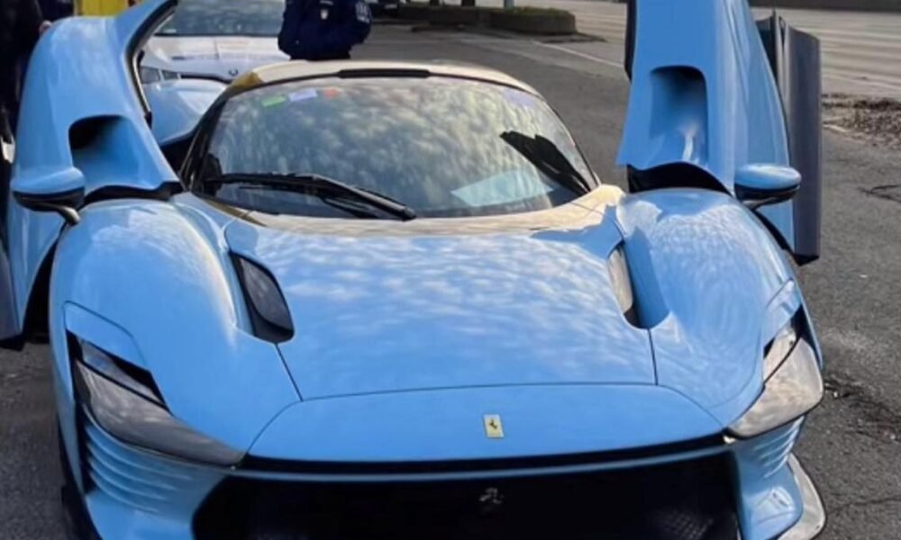 First customer Ferrari Daytona SP3 spotted on the streets - The ...