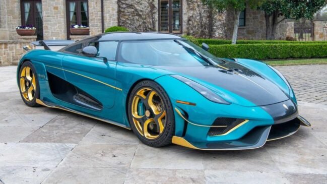 Koenigsegg Regera with $1 million worth of options up for sale - The ...