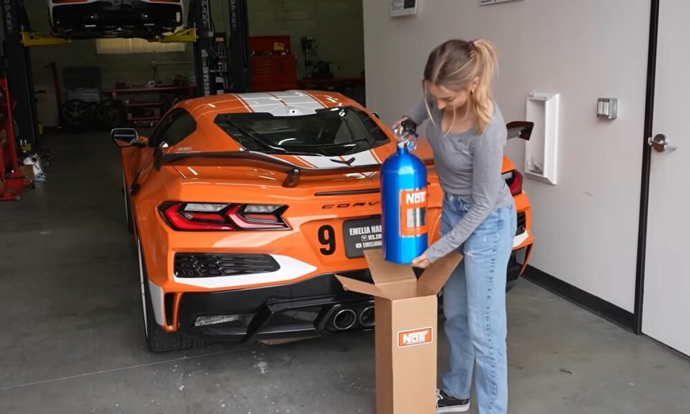 World's first Nitrous Chevrolet Corvette C8 Z06; posts sub 9 sec 1/4th ...