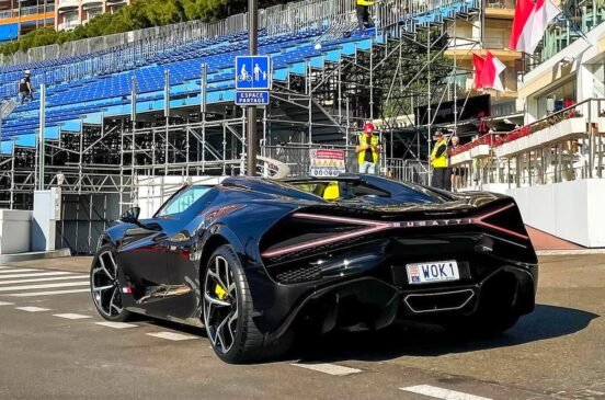 $5 million Bugatti Mistral spotted on the streets of Monaco - The ...