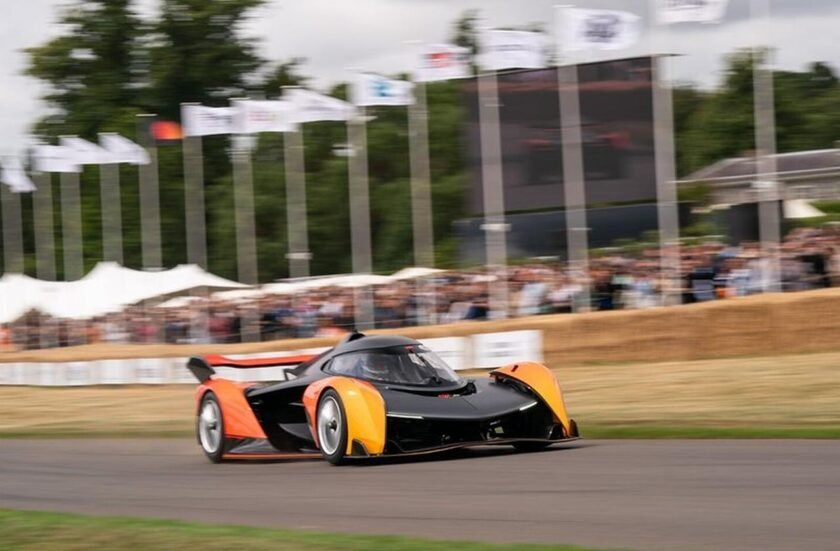 McLaren Solus GT rips up the Goodwood hill climb course - The Supercar Blog