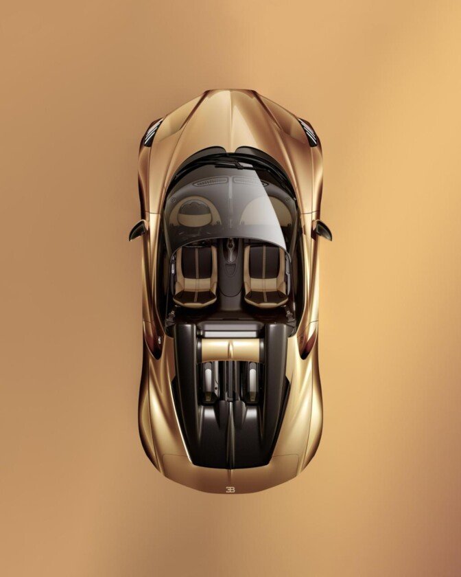Gold Bugatti Mistral to join Chiron Super Sport 'Golden Era' at Pebble ...