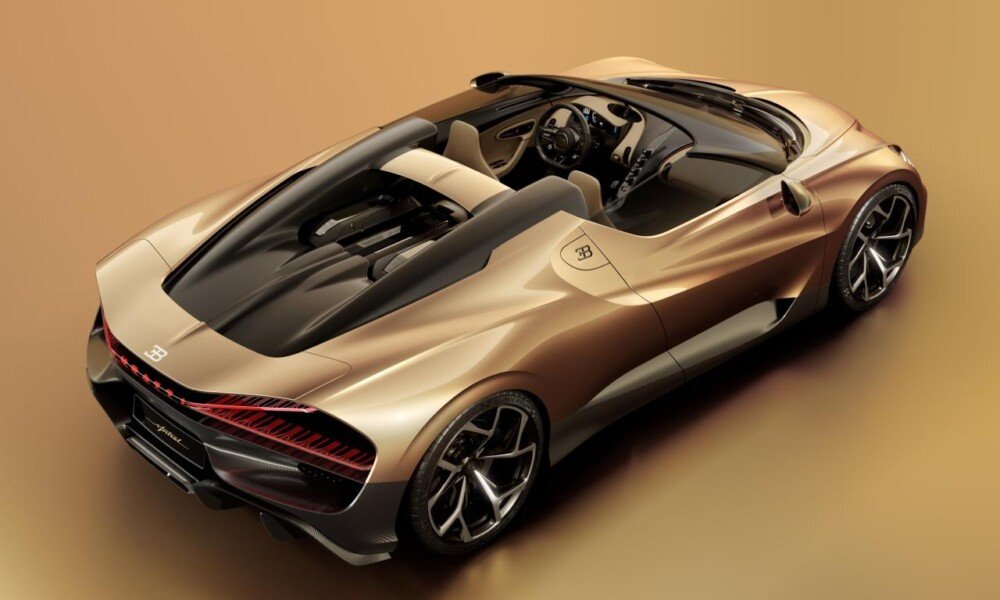 Gold Bugatti Mistral to join Chiron Super Sport 'Golden Era' at Pebble ...