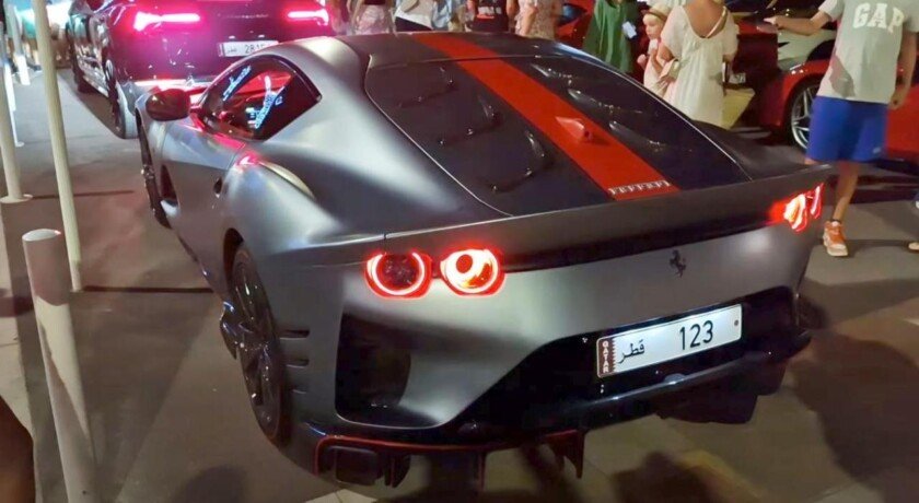 This Ferrari 812 Competizione has a €10 million license plate! - The ...