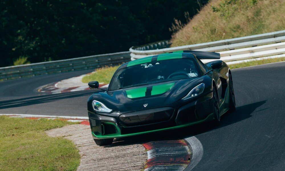 Rimac Nevera sets new production EV lap record at the Nurburgring - The ...