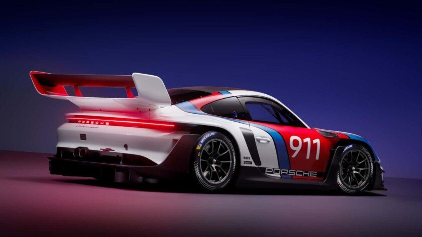 $1.04 million Porsche 911 GT3 R Rennsport track car unveiled - The ...