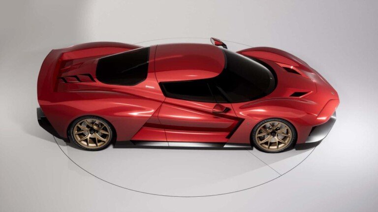 Bizzarrini Giotto is an Italian supercar with a Cosworth V12 engine ...