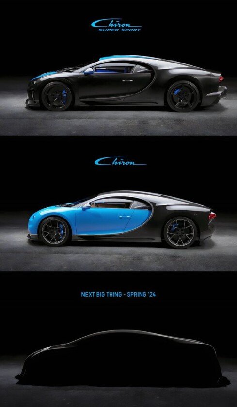 Exclusive! First glimpse of the Bugatti Chiron successor; to debut in ...