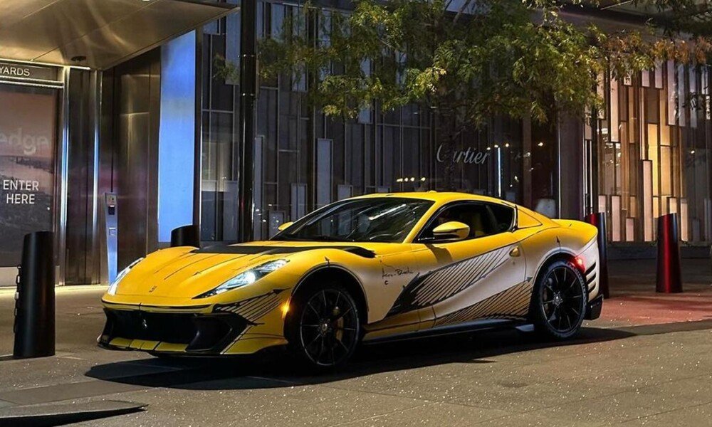 One-off Ferrari 812 Competizione from Pebble Beach sells for $5.1 ...