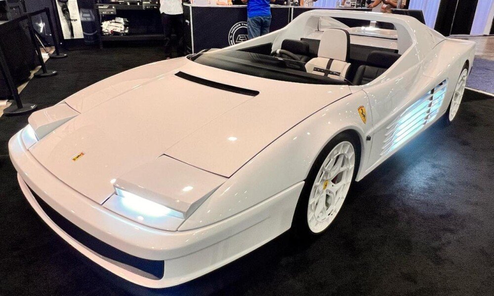 SEMA 2023: Ferrari Testarossa EV is an oddly wonderful restomod - The ...