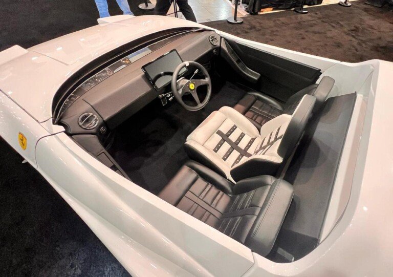 SEMA 2023: Ferrari Testarossa EV is an oddly wonderful restomod - The ...