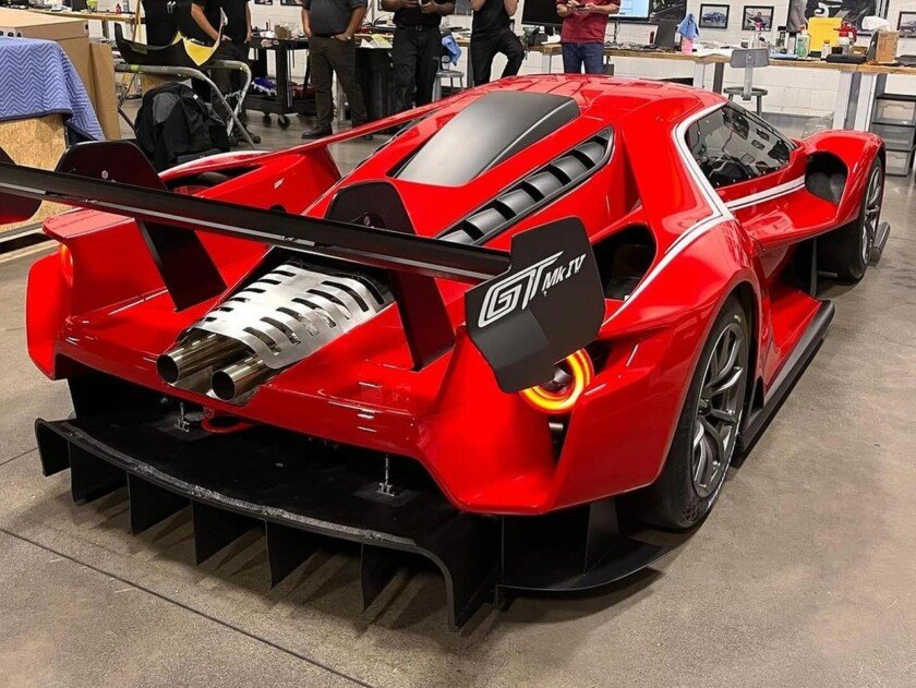 Production-spec Ford GT Mk IV track car leaked! - The Supercar Blog