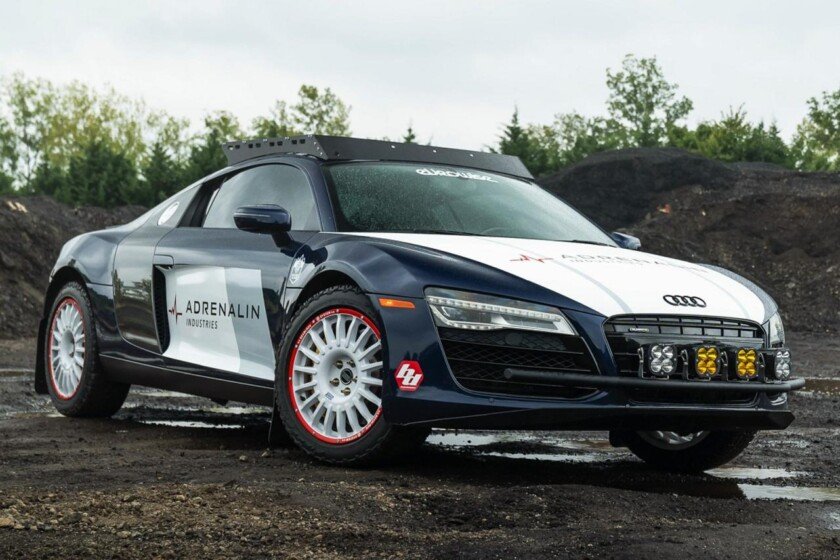 This Audi R8 rally car is a budget Huracan Sterrato, except with a V8 ...