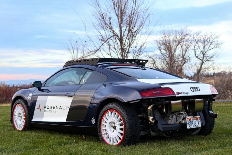 This Audi R8 rally car is a budget Huracan Sterrato, except with a V8 ...