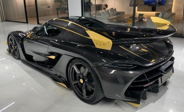 Koenigsegg Jesko Odin with 24-carat gold inlays is already for sale ...