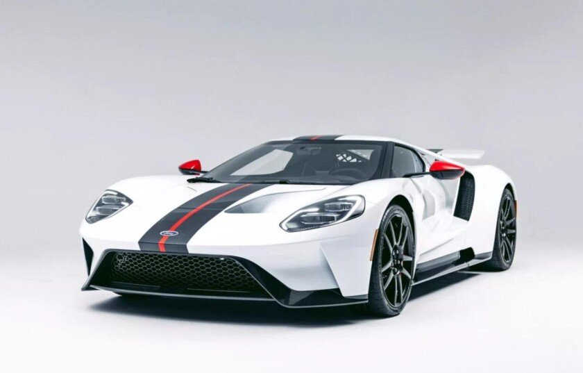 Brand-new Ford GT Carbon Series with delivery miles for sale - The ...