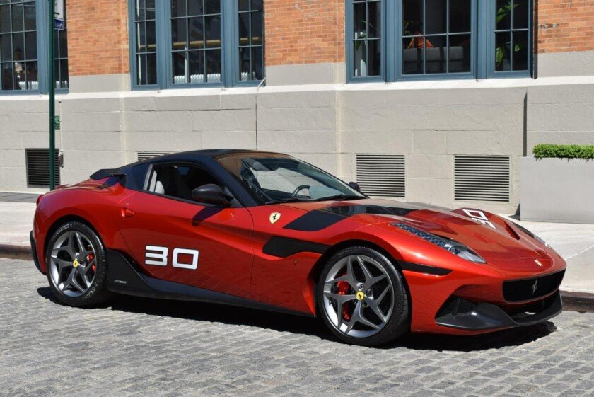 One-off Ferrari SP30 'Arya' is for sale at an American dealer again ...