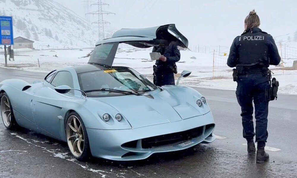 Swiss police impound $7.5 million Pagani Huayra Codalunga - The ...