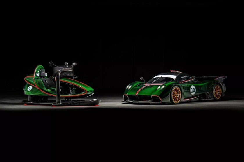 You can now get a Pagani Huayra R simulator to match your track car ...